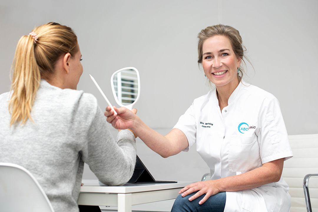 Het consult bij cosmetische behandelingen (tip)